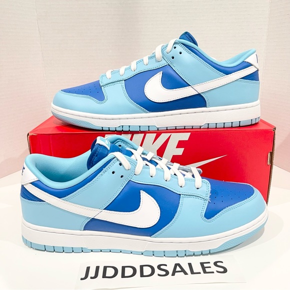 Nike | Shoes | Nike Dunk Low Retro Qs Argon White Blue Flash Dm21400 ...